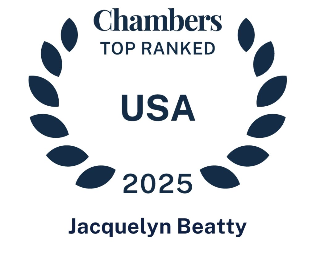 Jacquelyn Beatty Ranked Band 1 for Insurance in 2025 Chambers USA ...
